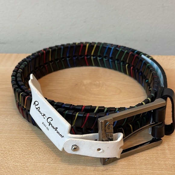 Robert Graham | Accessories | Robert Graham Warrick Woven Black ...